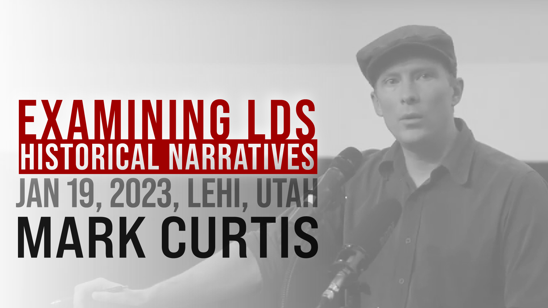 MARK CURTIS "Are We Building or Destroying Faith?" - Who Killed Joseph ...